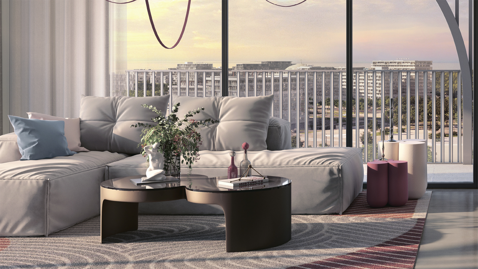 Nouran Living is a residential project on the Saadiyat Island in Abu Dhabi